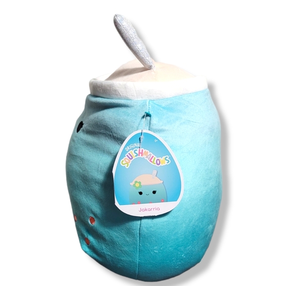 Squishmallows | Toys | Squishmallow Jakarria Blue Boba Bubble Tea 1 ...